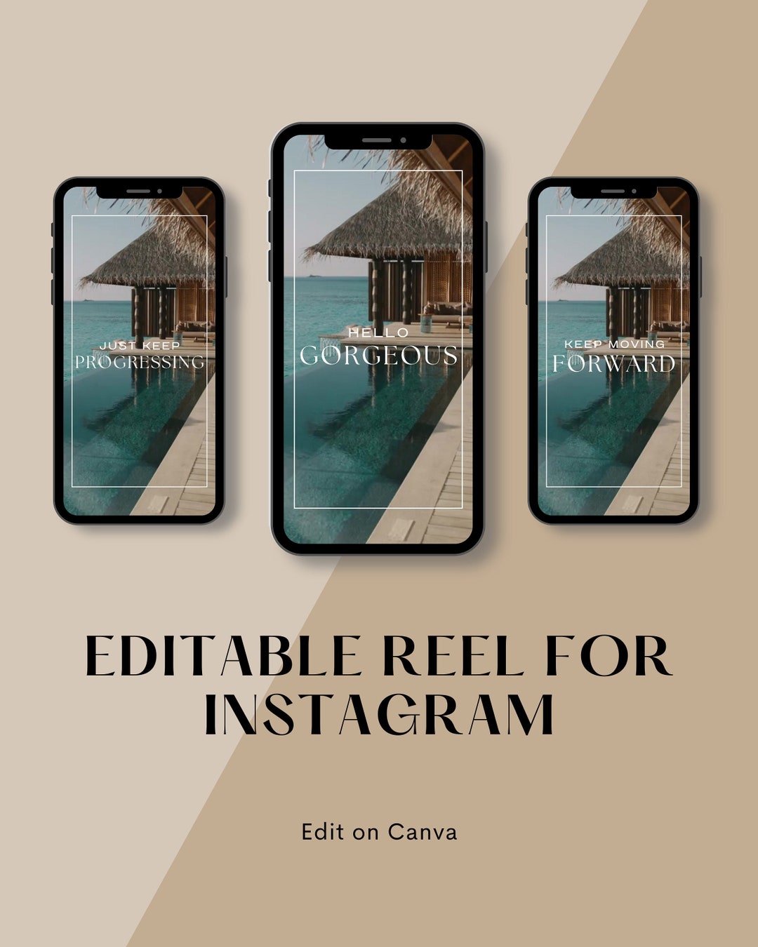 Instagram Video Reel Templates | Inspirational Reel | Canva Templates ...