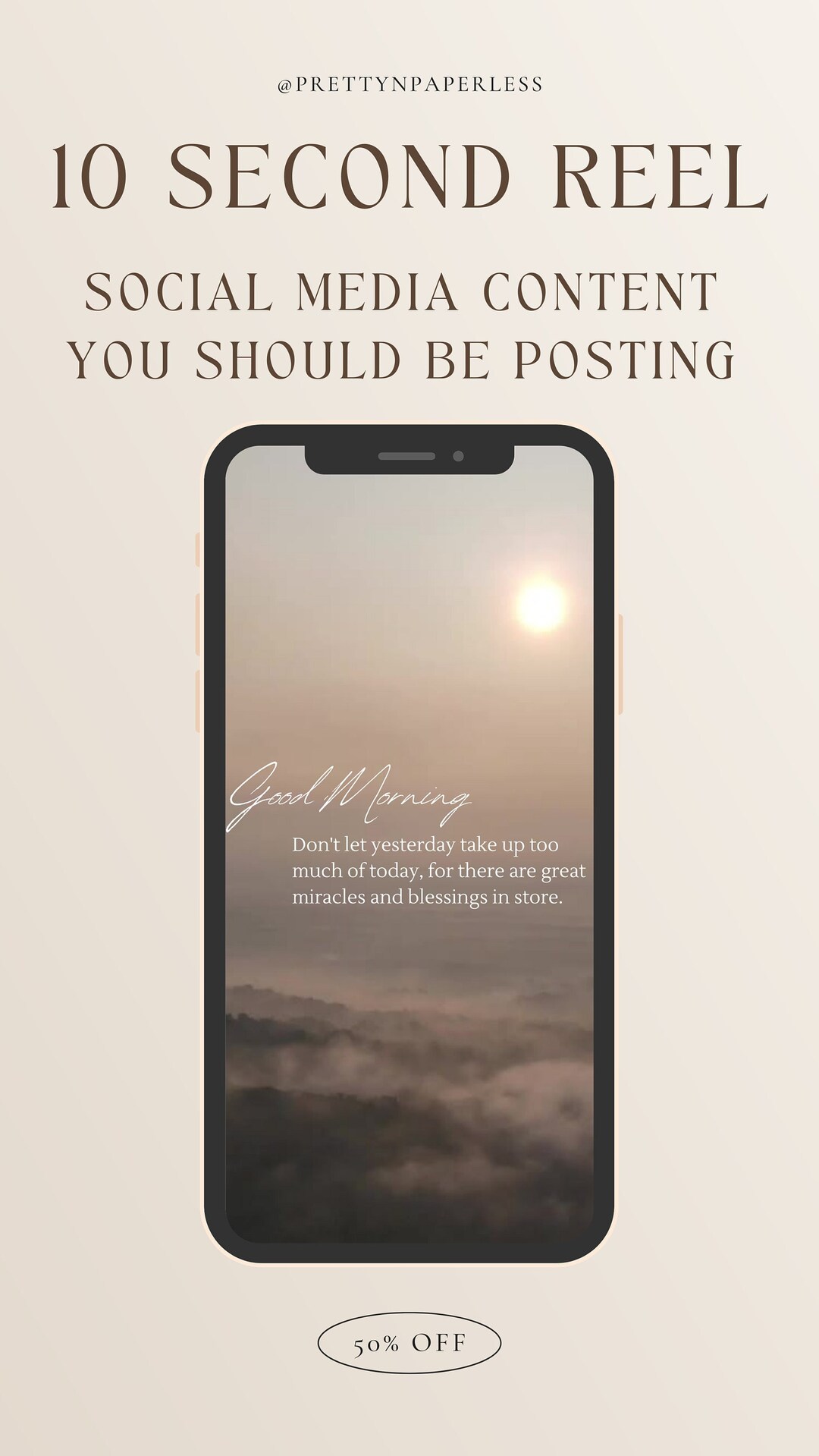 Editable Instagram Video Reel Template Good Morning Reel - Etsy