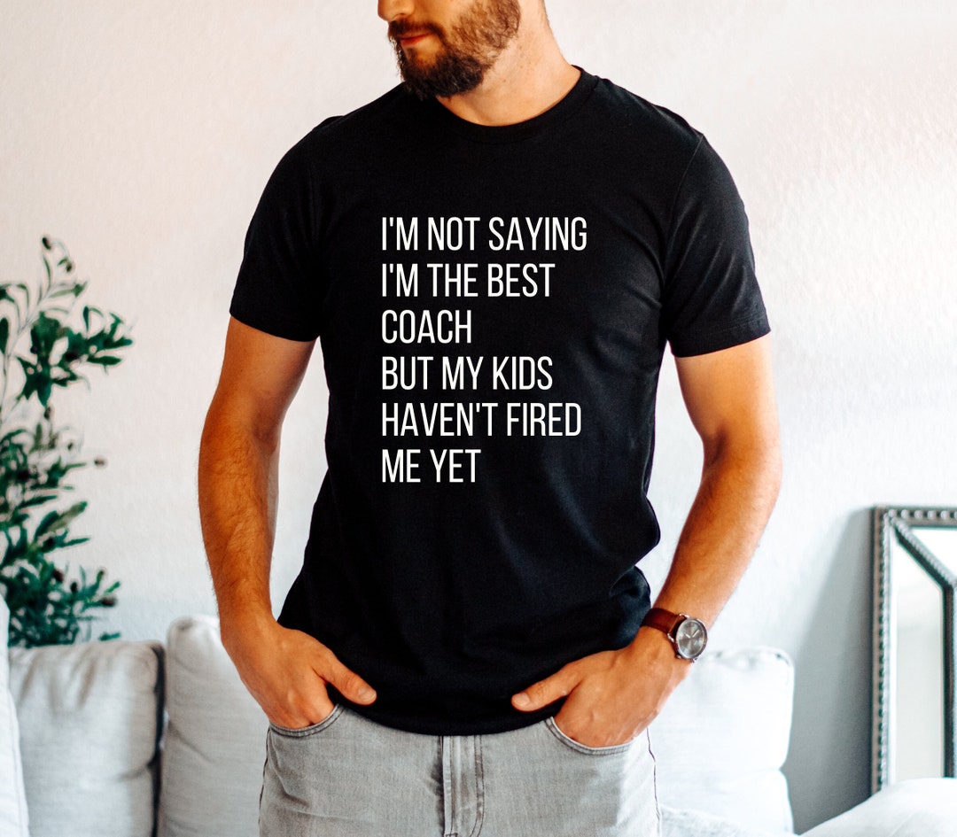 Best Dad Coach Shirt, Funny Dad Shirt Dad Joke Shirt Dad Humor Dad Life ...