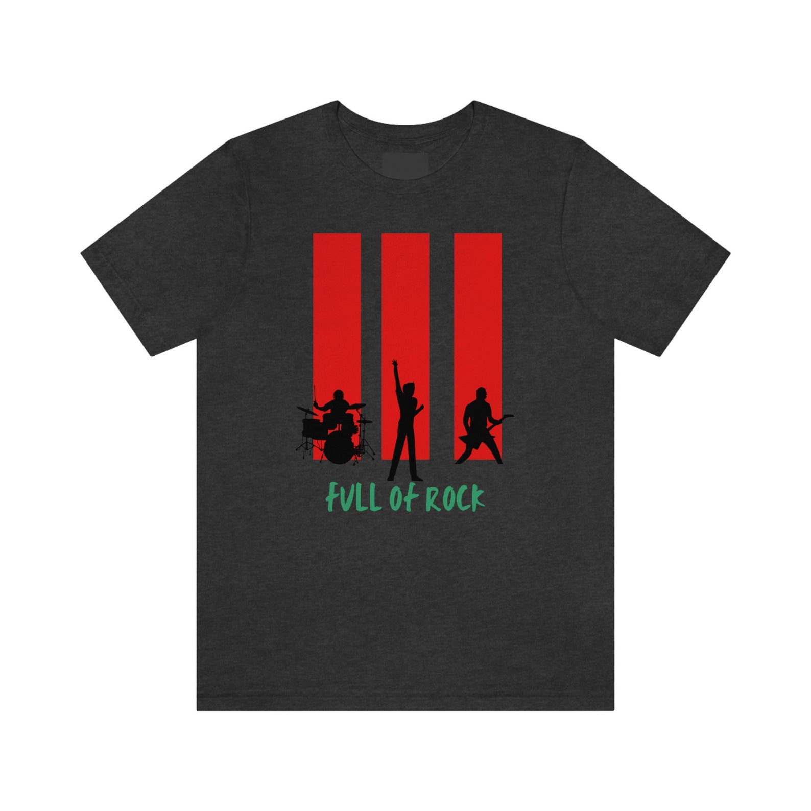Full of Rock Shirt, Rock Music Shirt, Rock Music Lover Shirt, Music ...