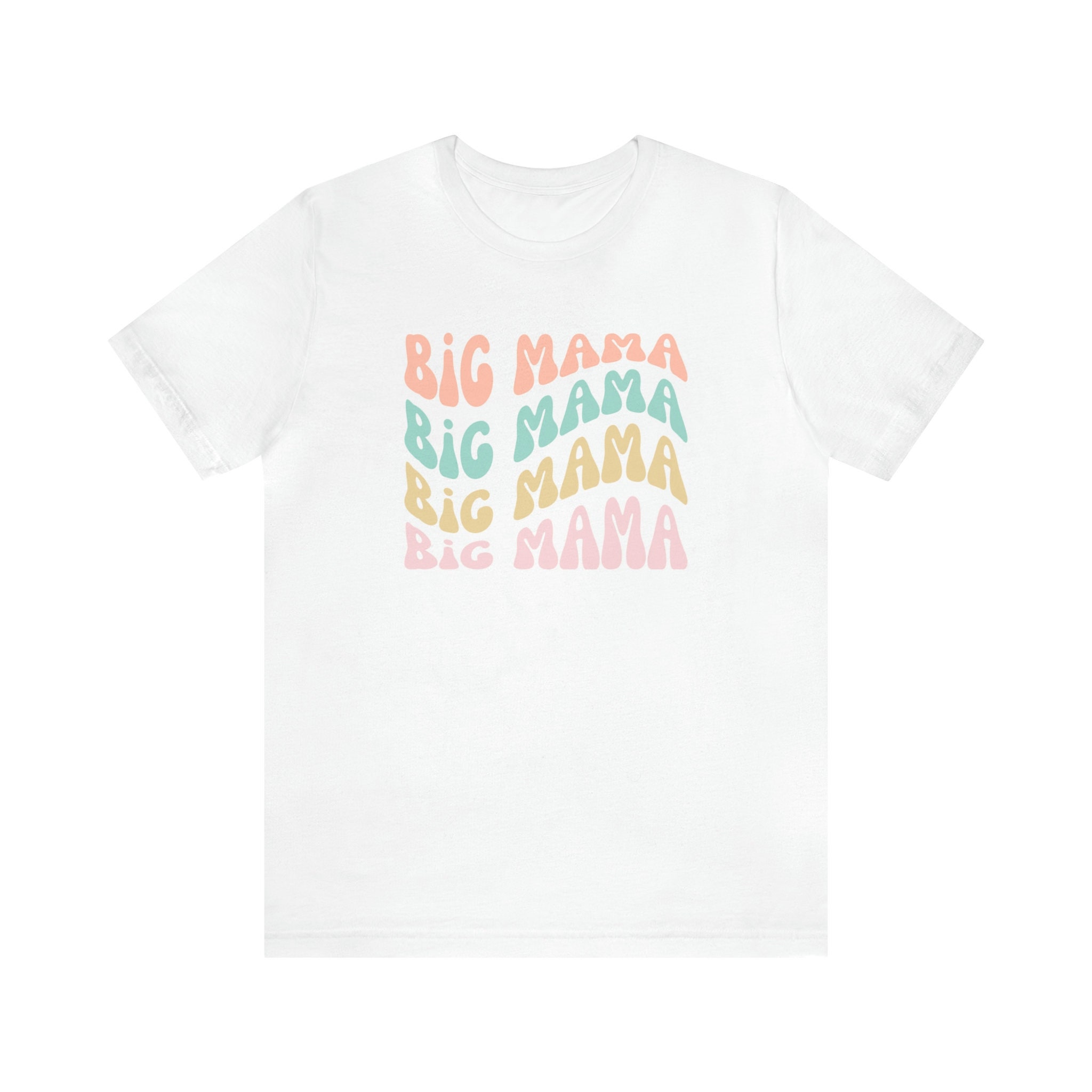 Big Mama Shirt, Cute Mom Shirt, Funny Mom Shirt, Wavy Mom Shirt, Mother ...