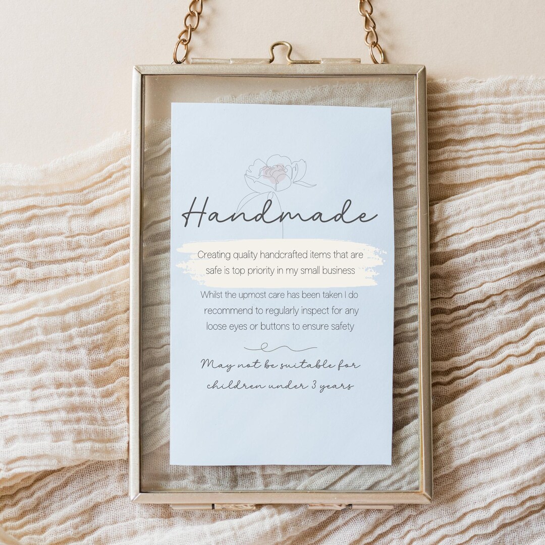 Safety Eyes Warning Sign Crochet PDF Multiple Sizes for Craft Fair ...