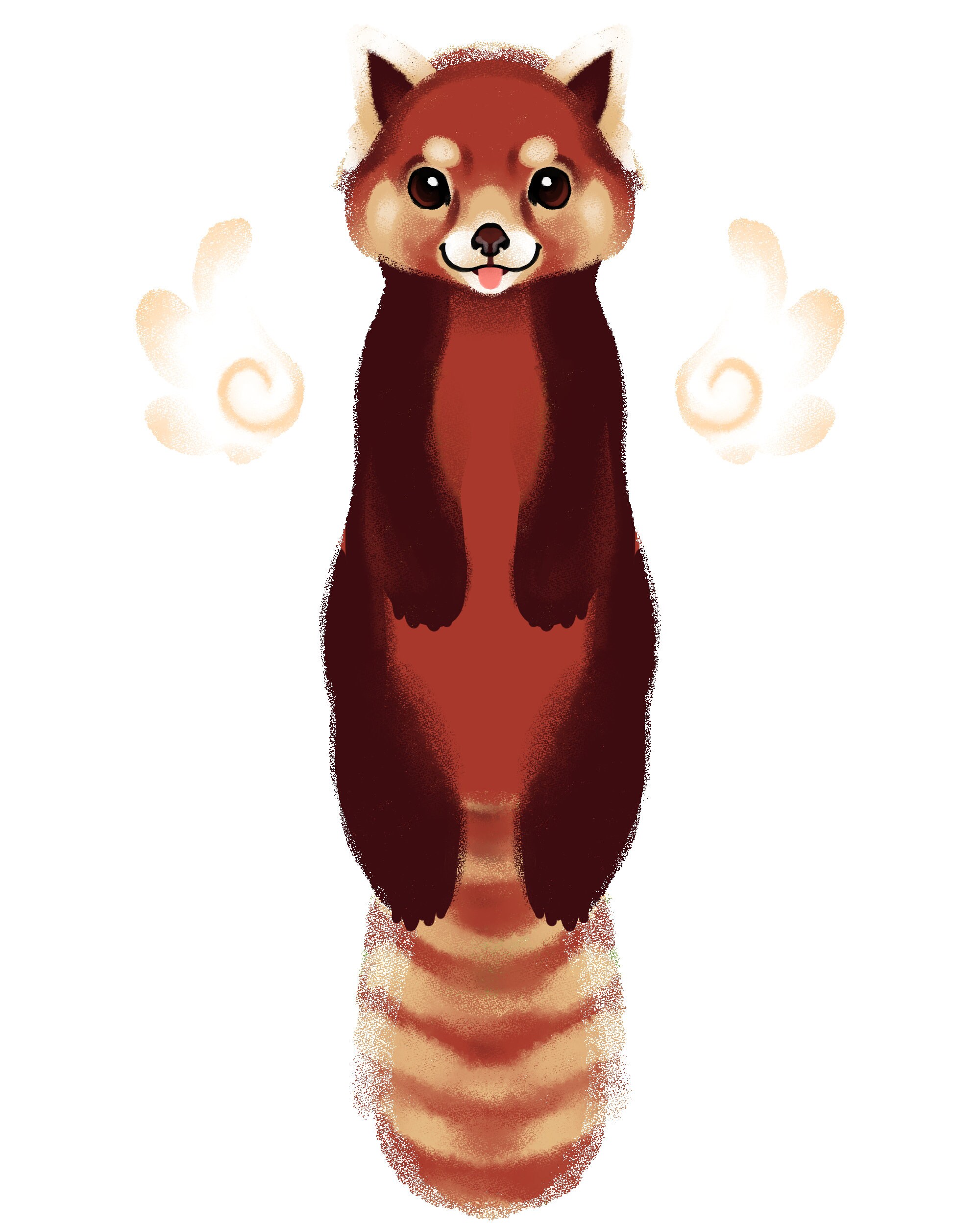 Rose the Red Panda 2d Vtuber Model Rigged and Ready - Etsy UK