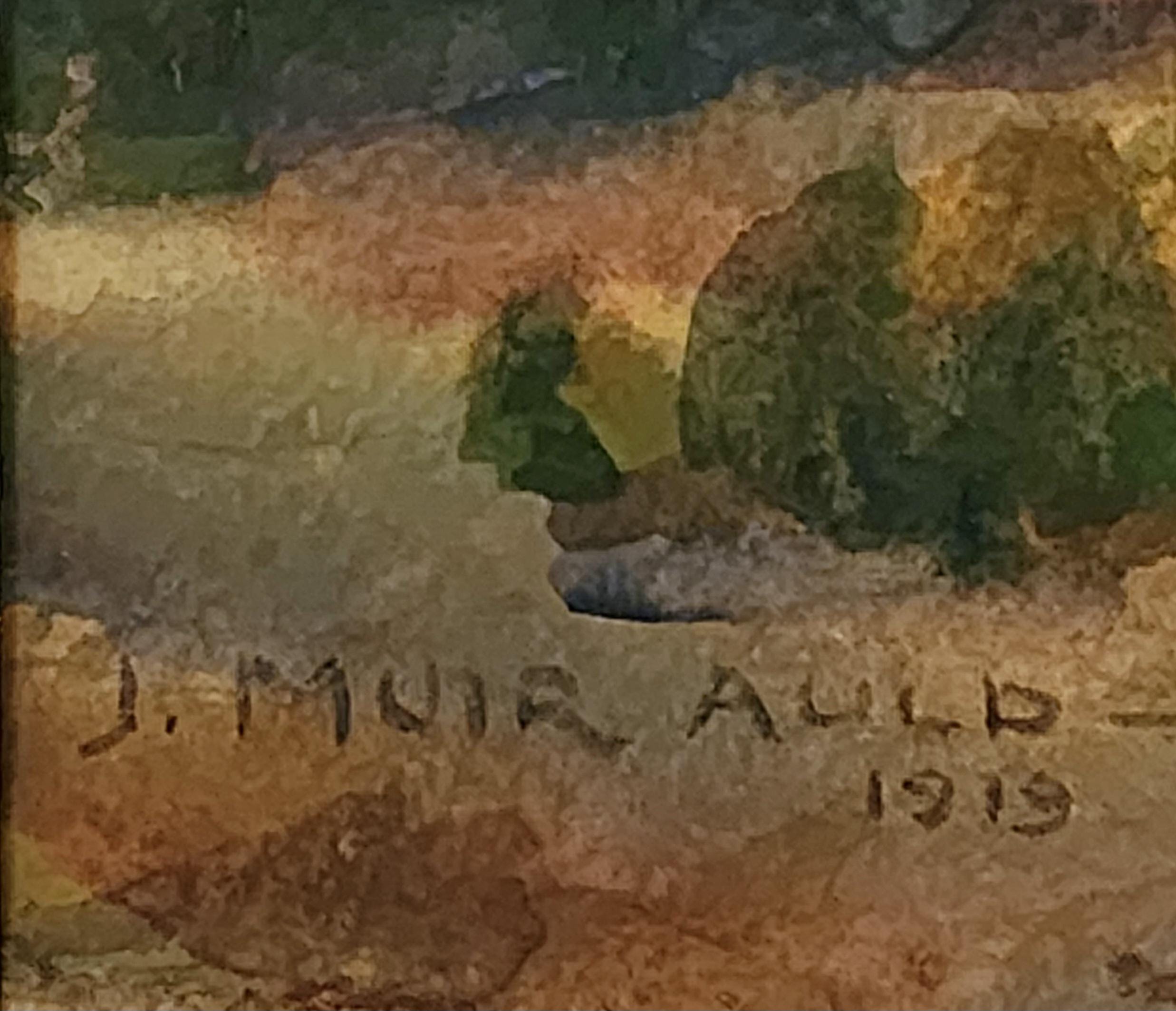 1919 J. Muir Auld Watercolour Landscape Painting, Listed Australian ...