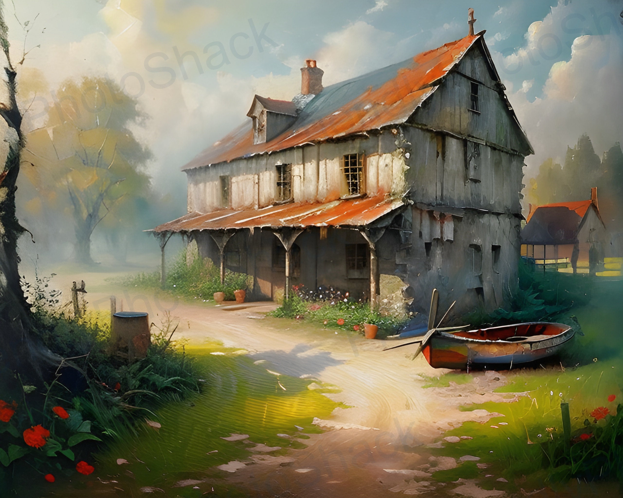 Old Boat Shop - Etsy
