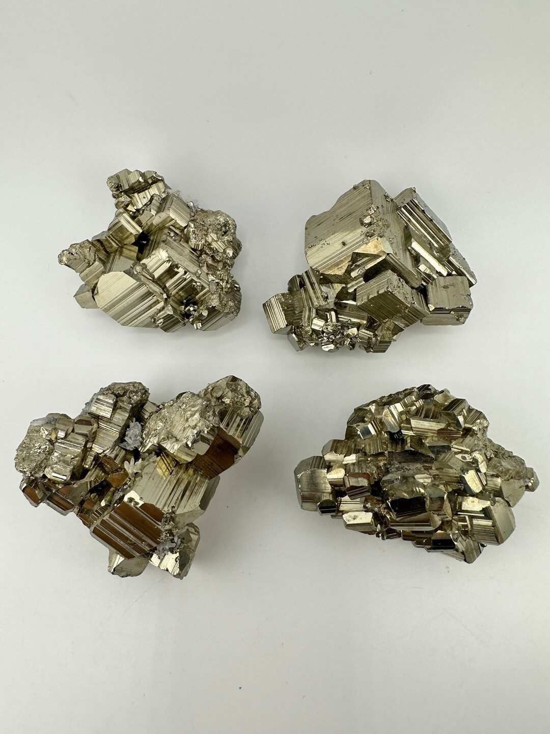 Premium Cubic Pyrite Clusters From Peru Natural Pyrite Crystal ...