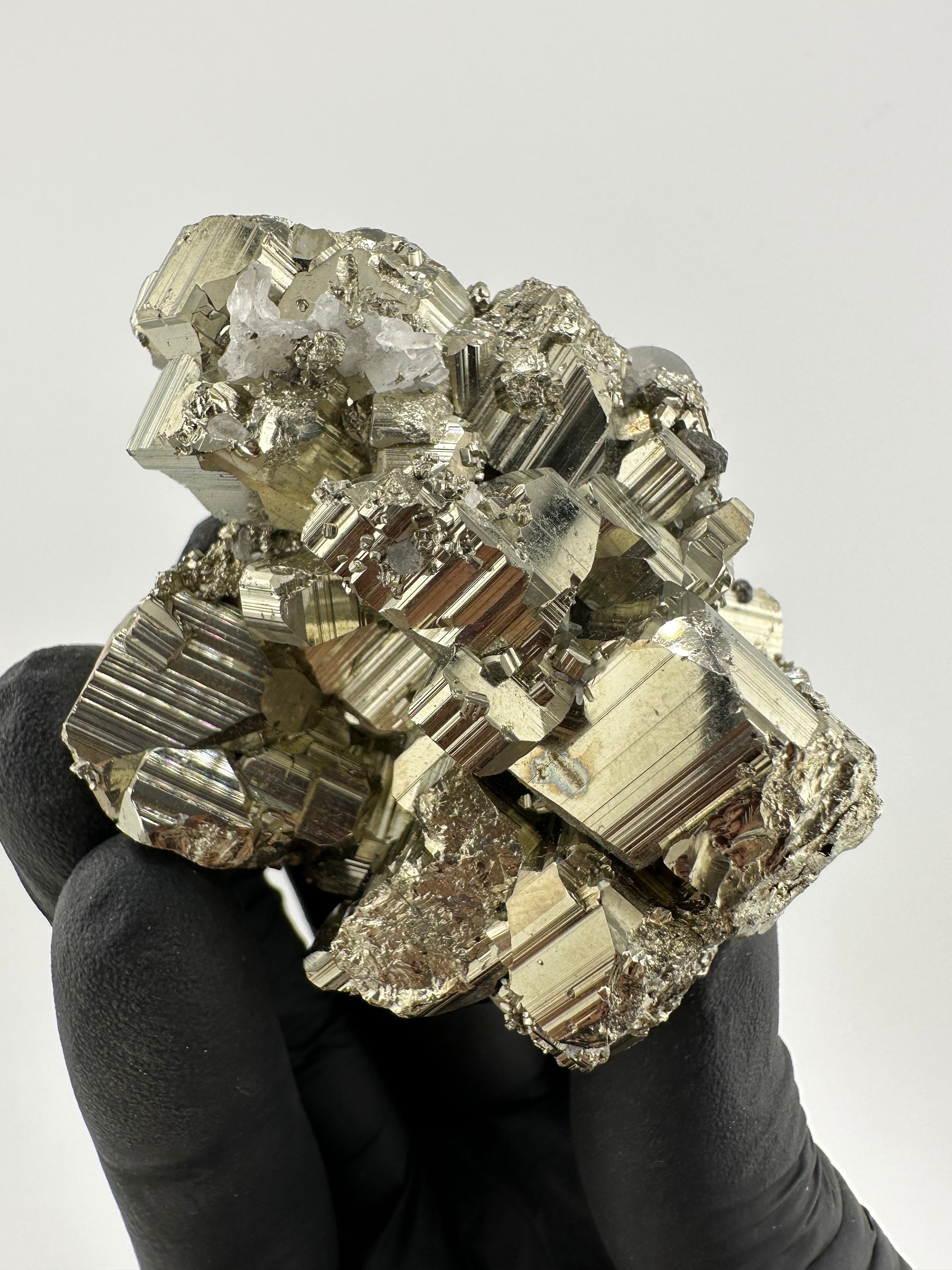 Premium Cubic Pyrite Clusters From Peru Natural Pyrite Crystal ...