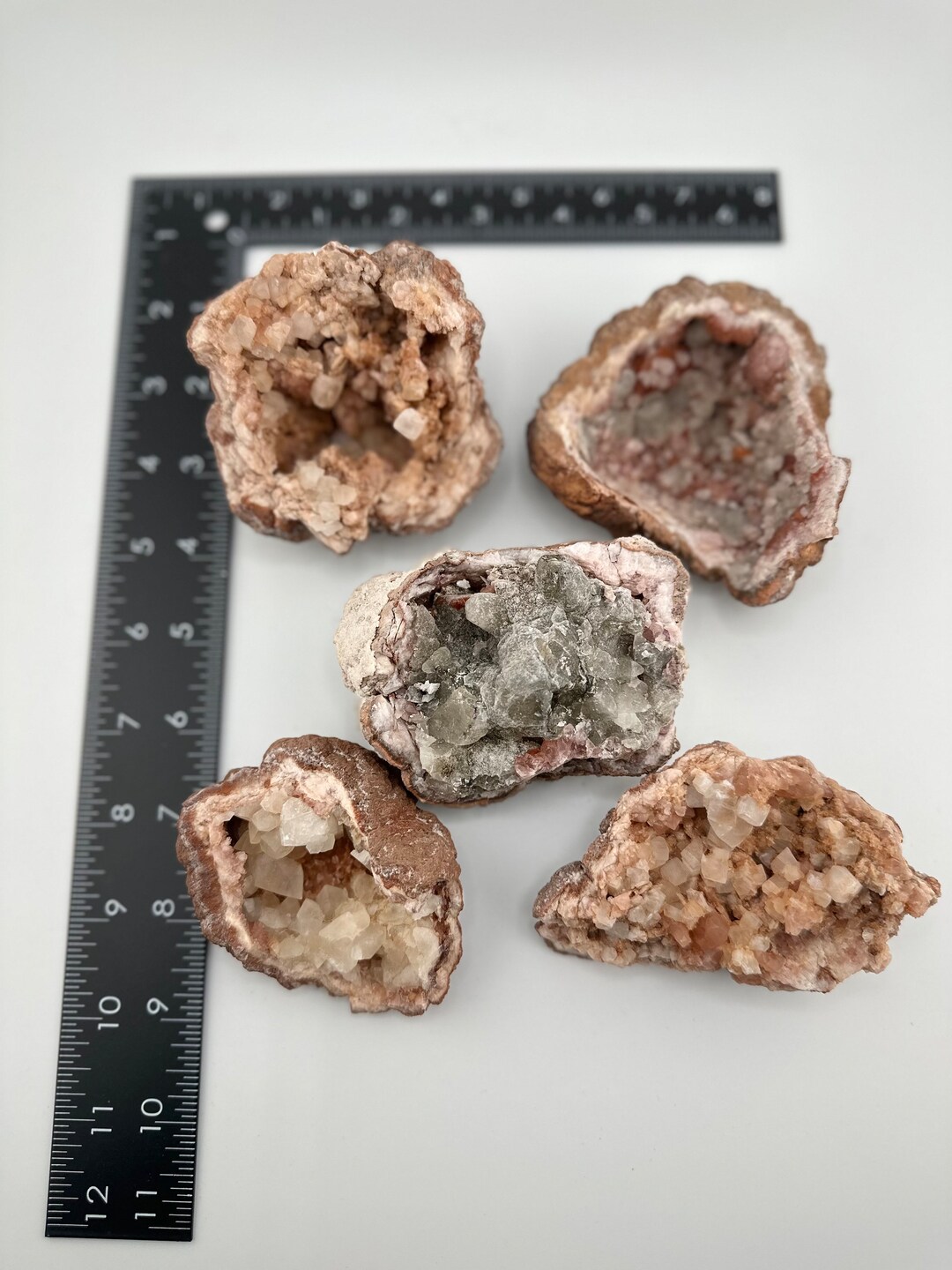 Pink Amethyst Geode Clusters From Argentina - Etsy