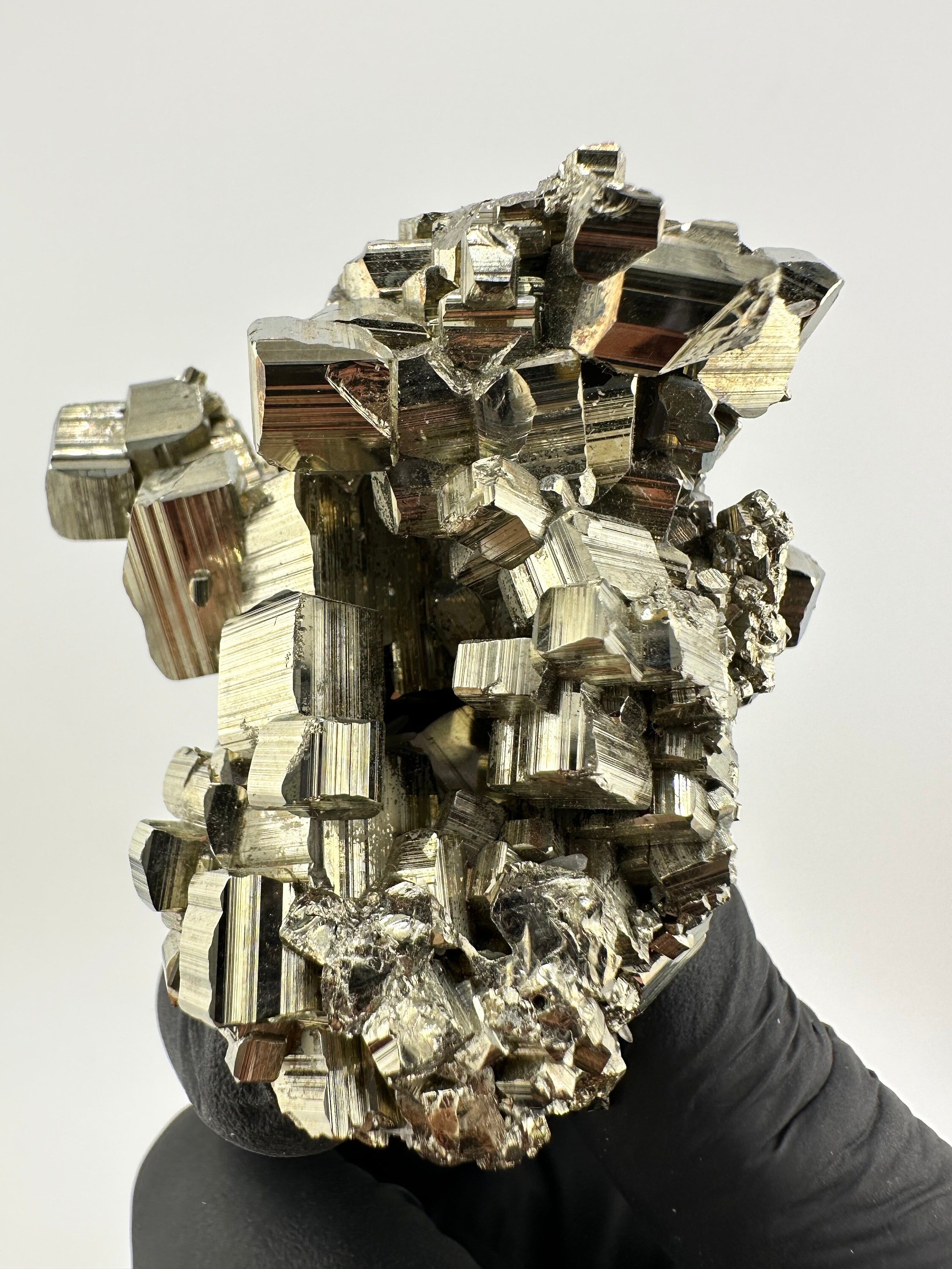 Premium Cubic Pyrite Clusters From Peru Natural Pyrite Crystal ...