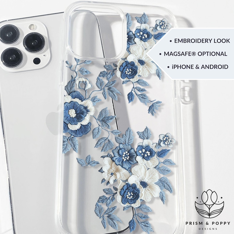 Embroidery Phone Case - Etsy