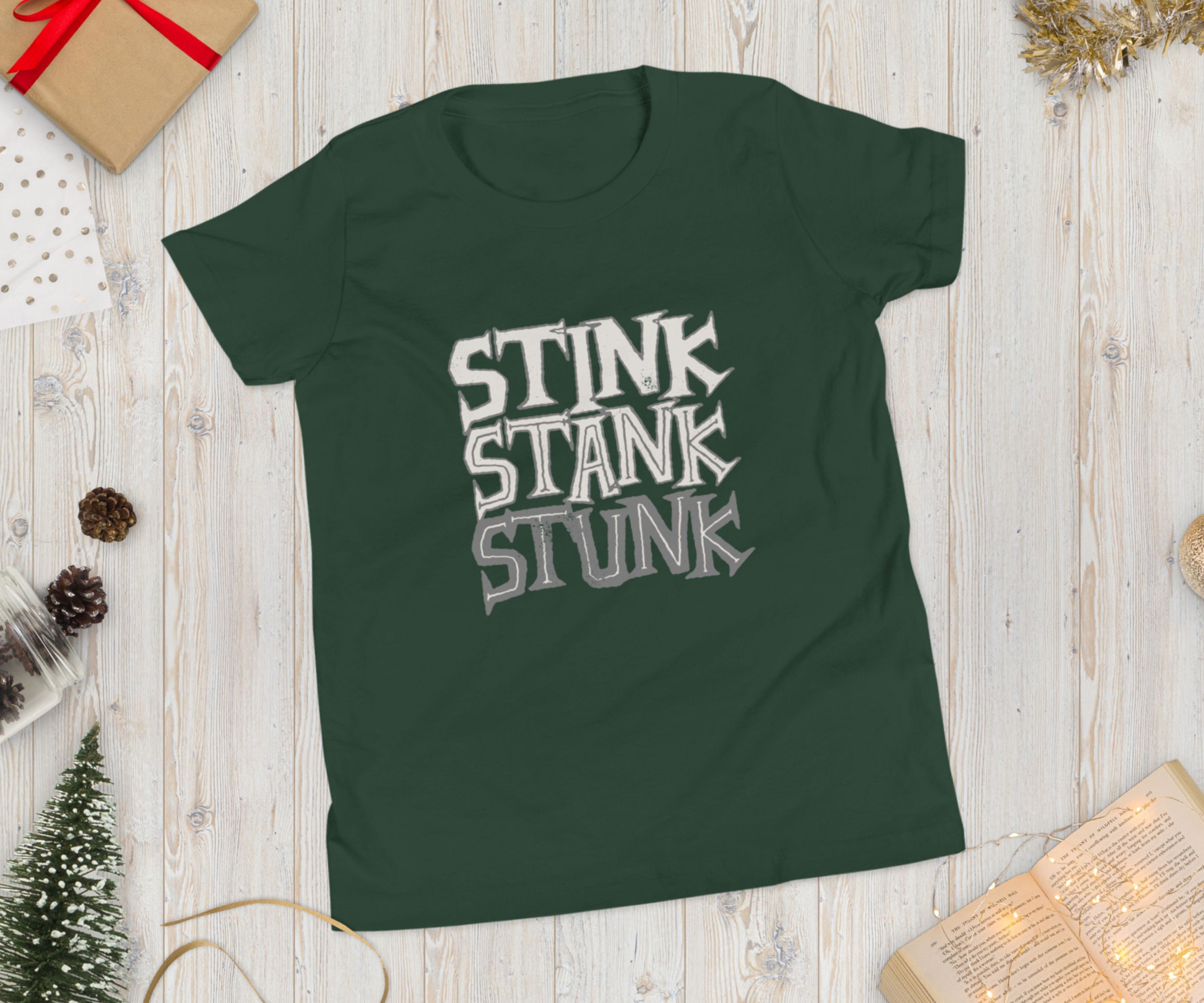 Kids Stink Stank Stunk Christmas Tshirt for Boys Funny - Etsy