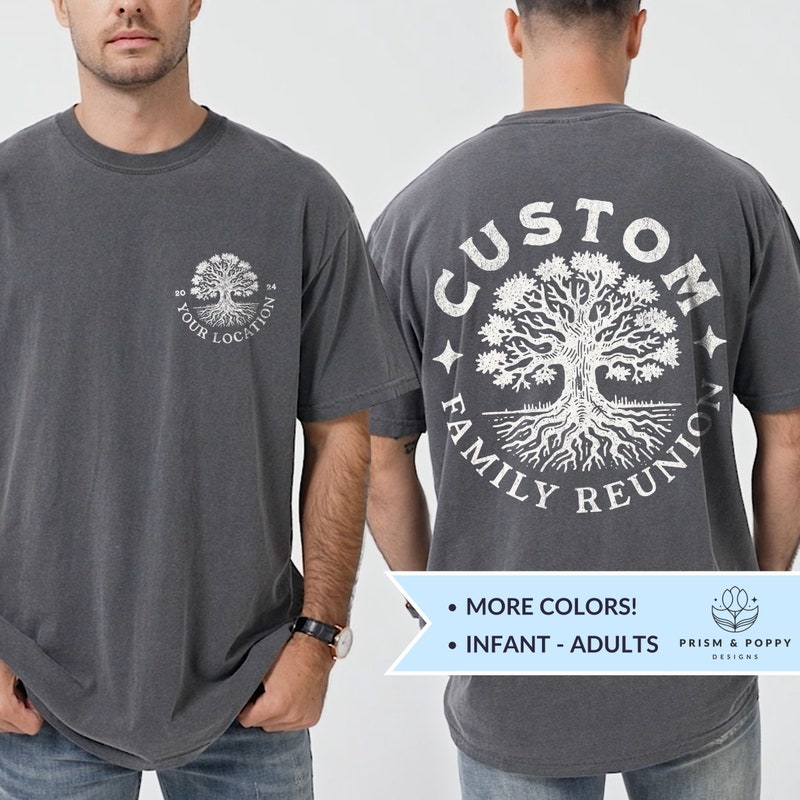 Family Tree T Shirt - Etsy