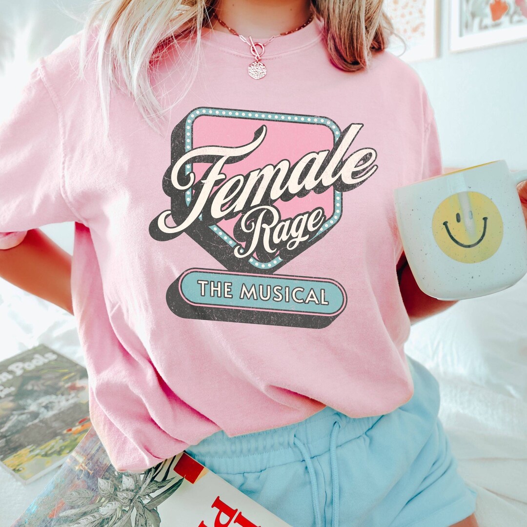 Female Rage the Musical Tshirt, TTPD Merch, Funny Tortured Poets Shirts ...