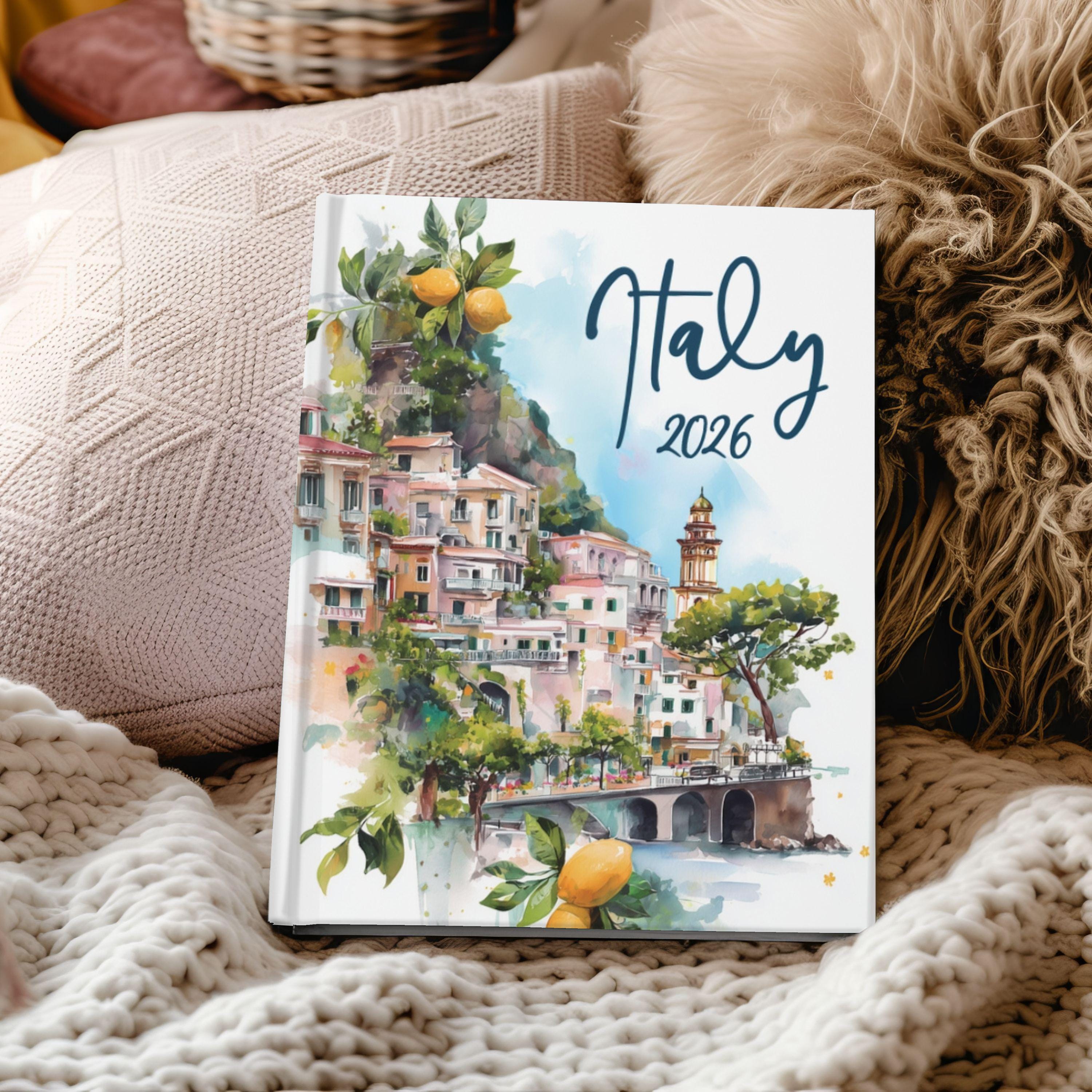 Italy Travel Journal, 2026 Italian Travel Diary Vacation Notebook ...