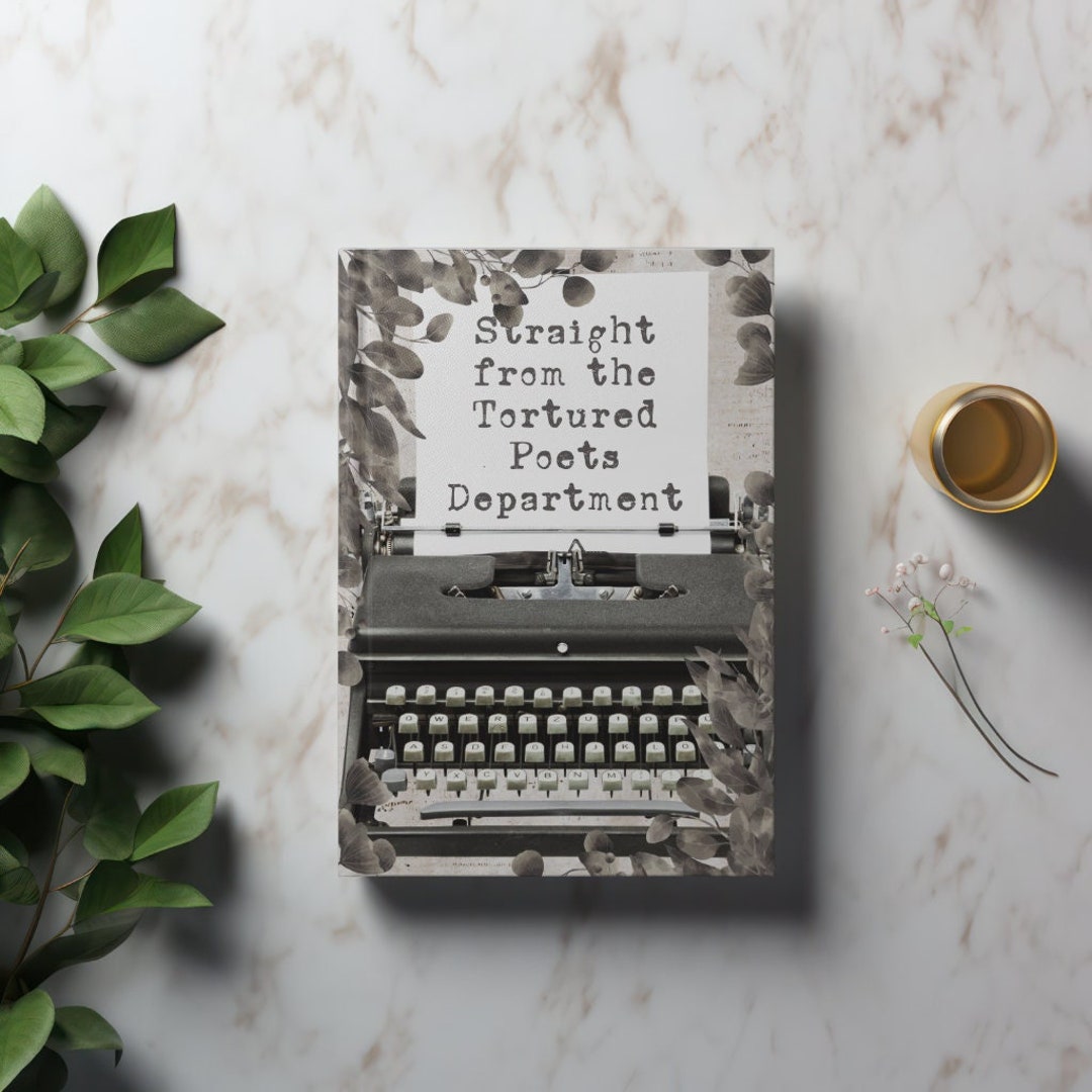 Tortured Poets Notebook, Poetry Journal for Writer, Literary Bookish ...