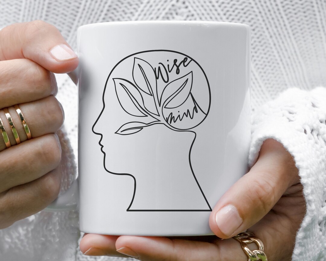 Wise Mind Mug L DBT Gift for Therapist L Acceptance Skills L DBT Mug L ...