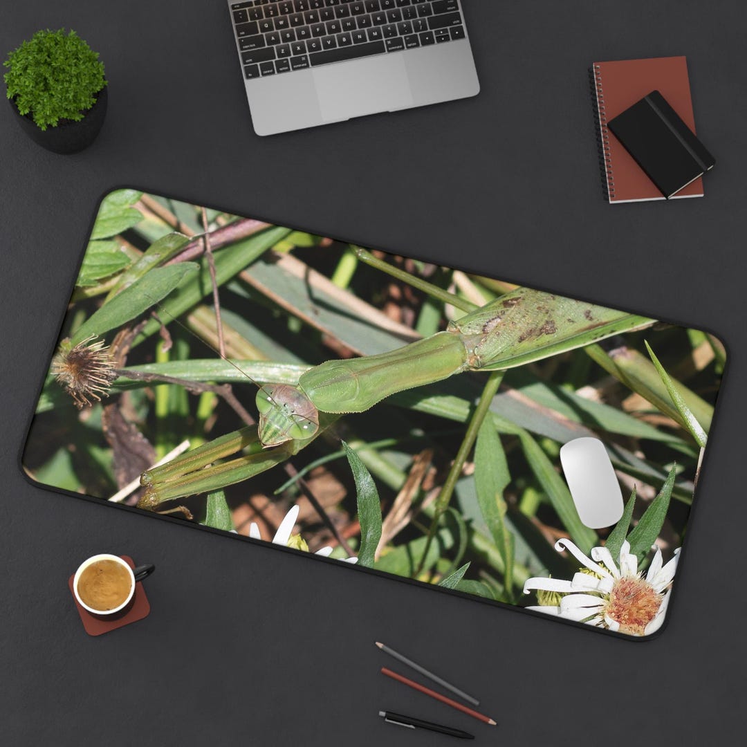 Mantis Mouse Pad Bug Desk Mat Mouse Pad Gift for Friend Gift for ...