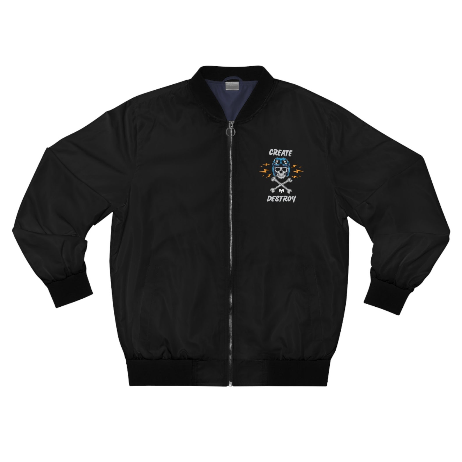 Create, Destroy Bomber Jacket - Etsy