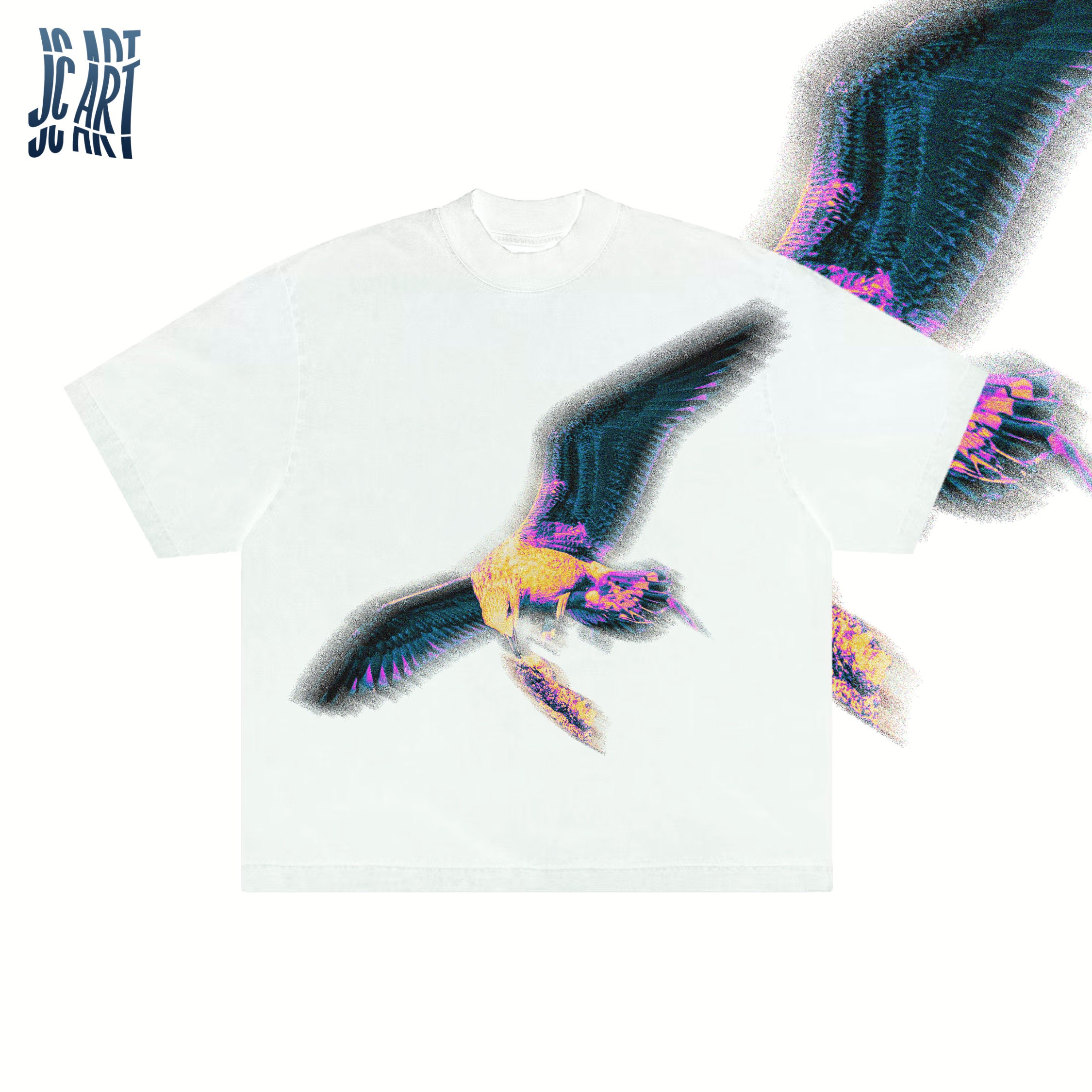 T-shirt Design, Faded Eagleca Png Design, for Dtg, Dtf Printing 300 Dpi ...
