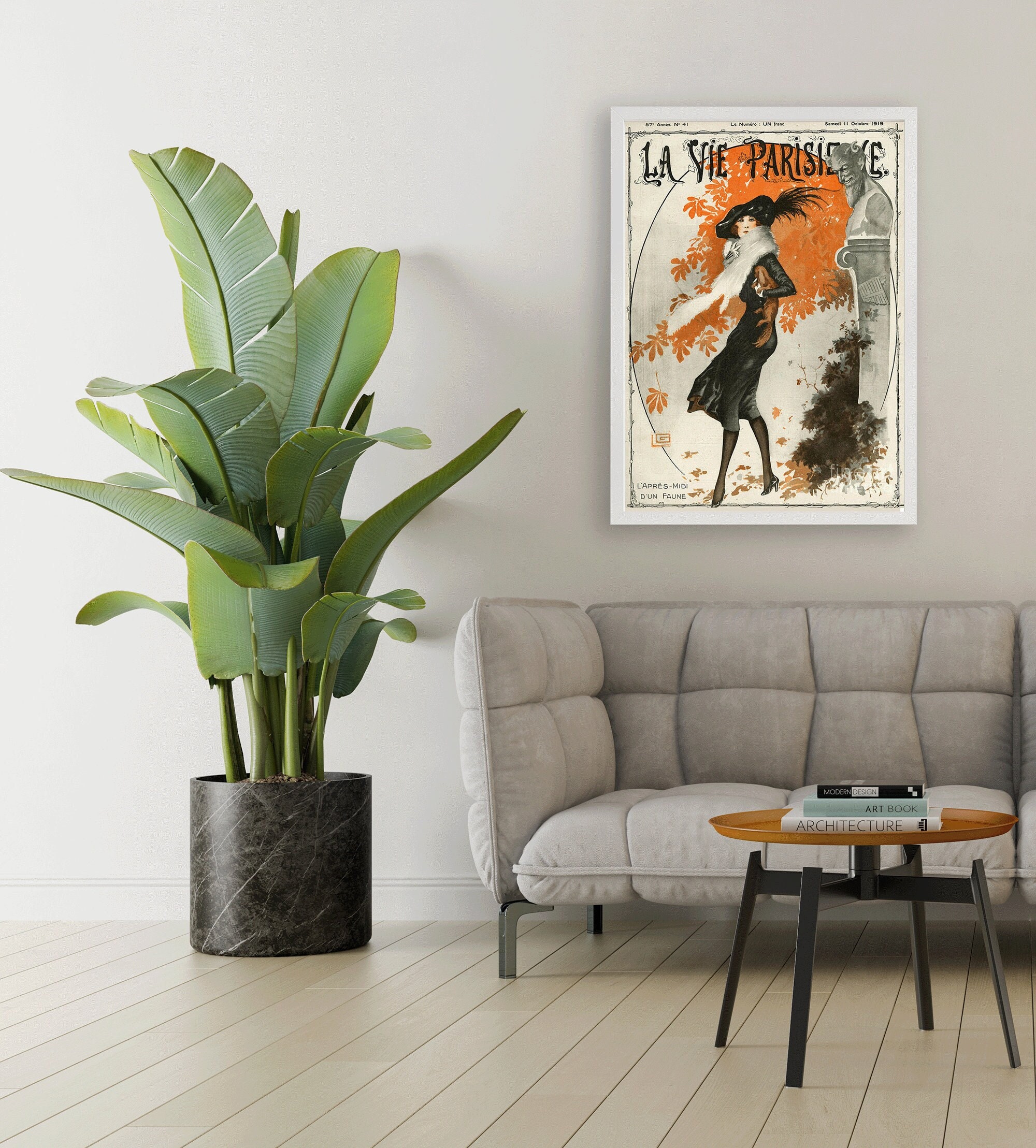 La Vie Parisienne (the Parisian Life) Magazine Cover - Etsy