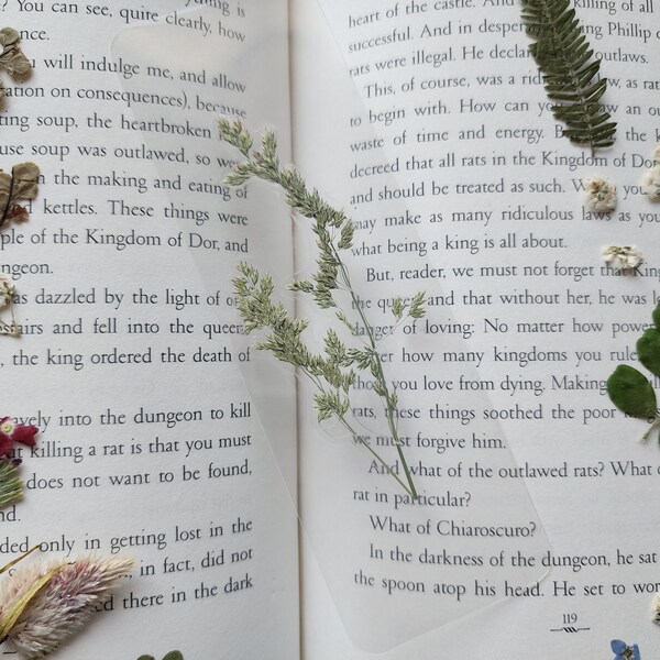 Botanical Bookmark - Etsy