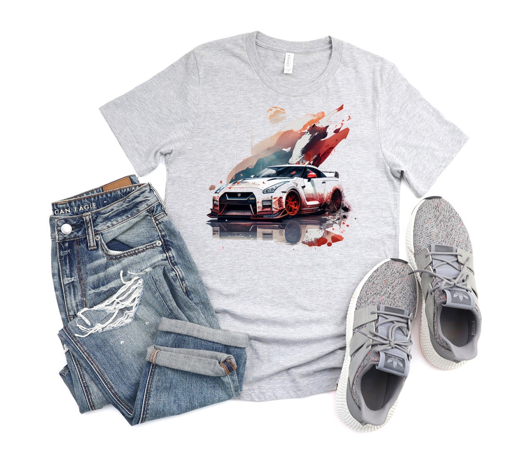 Nissan GTR Tee Shirt Godzilla Nismo Fast Car Shirt GTR R35 Shirt - Etsy