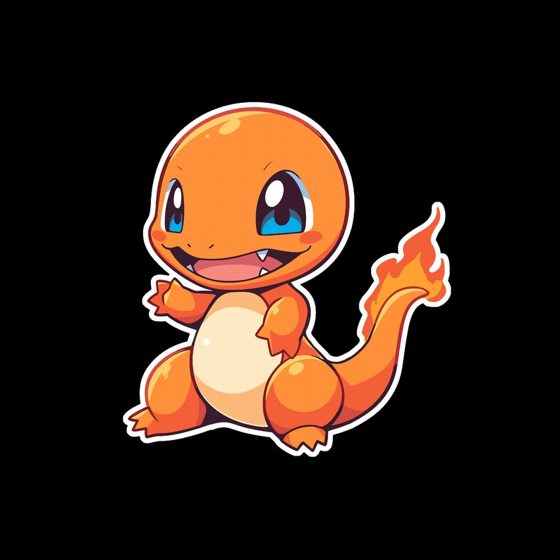 Charmander Sticker - Etsy