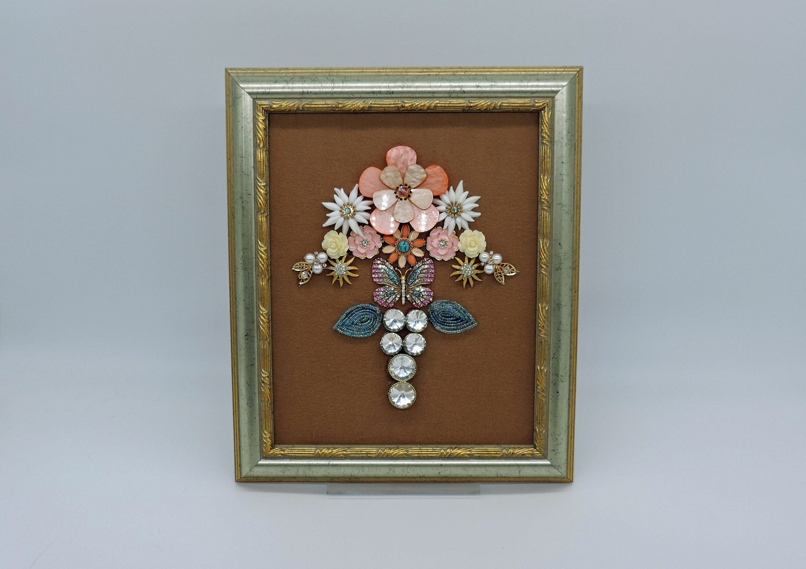 Cheery Bouquet of Bright Jewel Flowers - Etsy