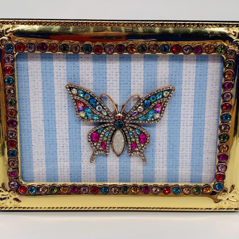Jeweled Frame - Etsy