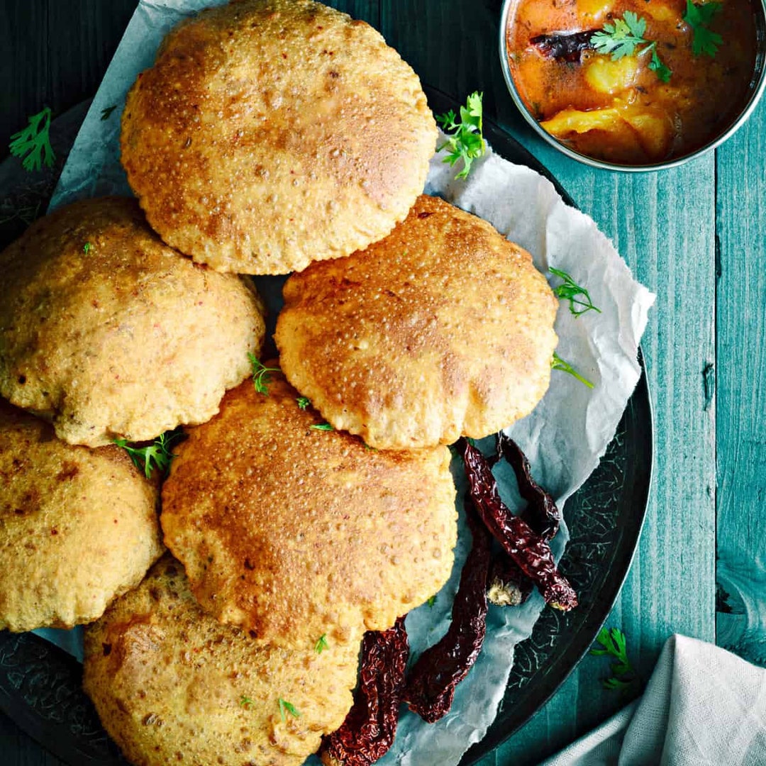 Bedwa Puri Aata, Bedmi Puri Aata, Indian Breakfast Flour, Traditional ...