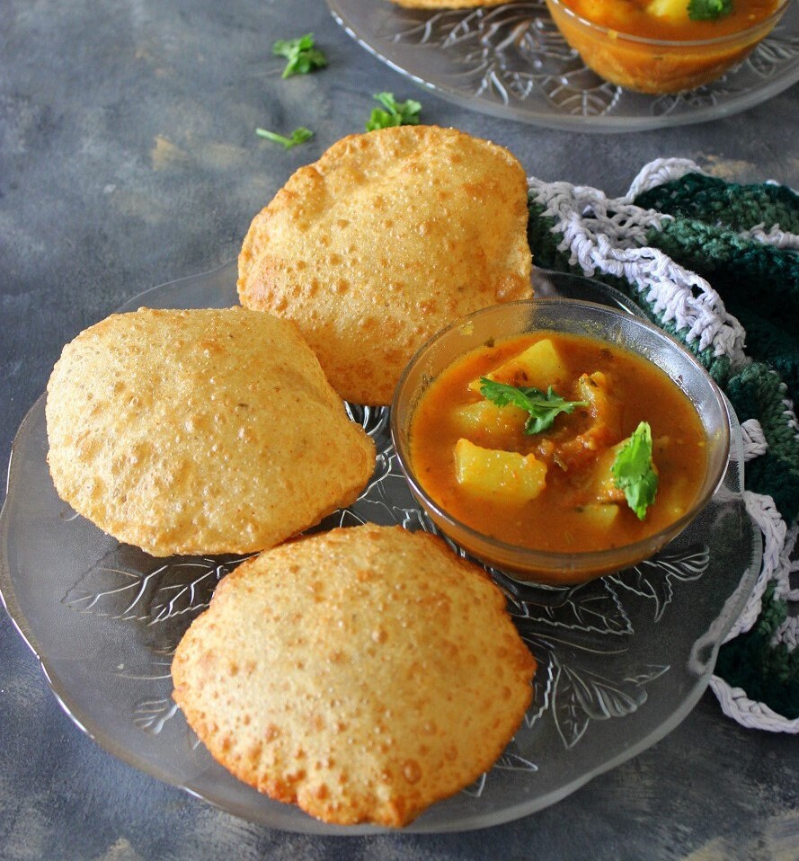 Bedwa Puri Aata, Bedmi Puri Aata, Indian Breakfast Flour, Traditional ...