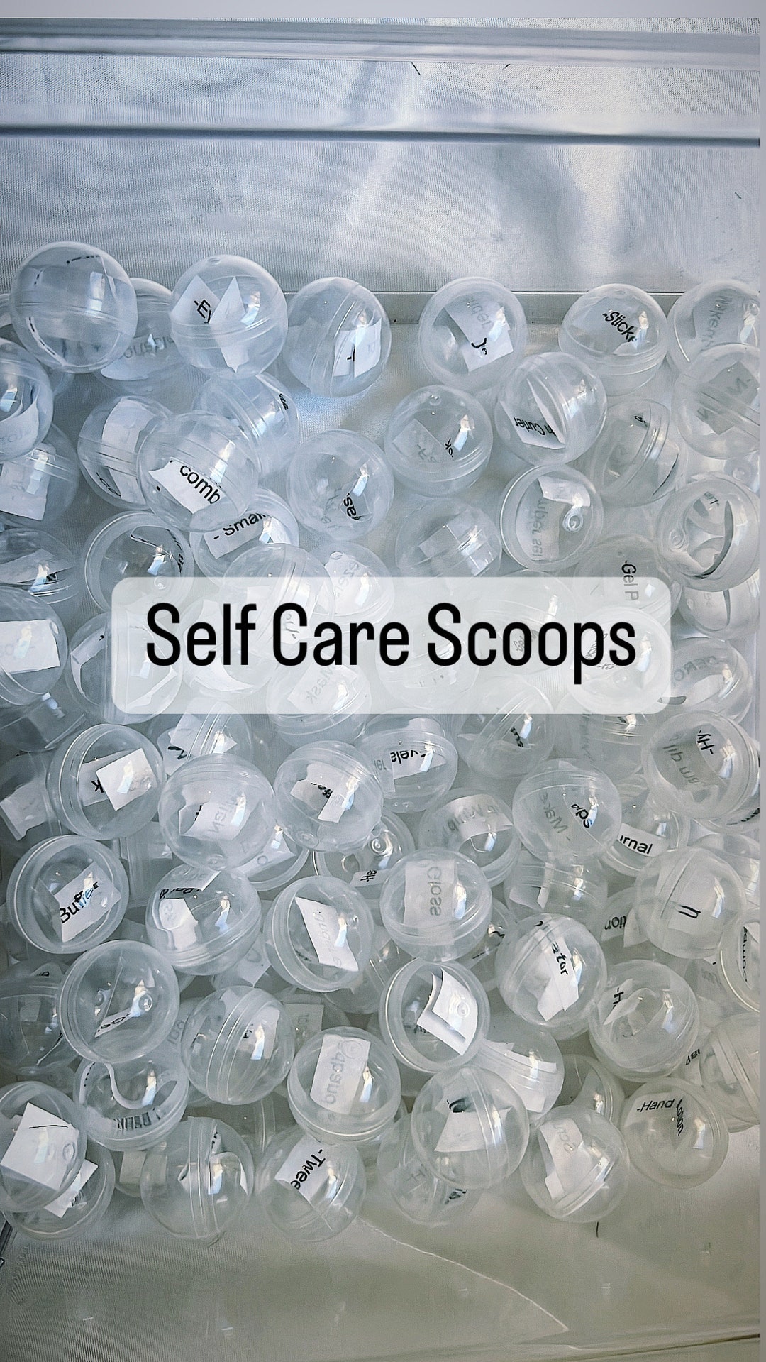 Extra Small Self Care Mystery Scoop (3 Capsules) - Etsy