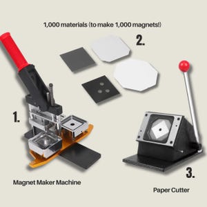 Magnet Maker Machine - Refrigerator Magnet Maker Kit | Magnet Machine ...