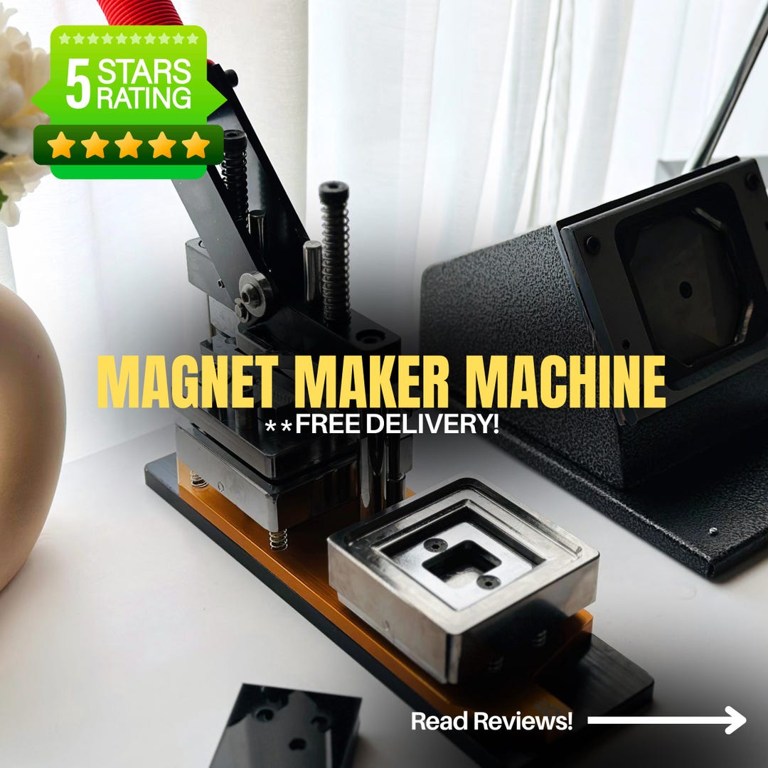 Photo Magnet Maker Machine - Fridge Magnet Maker Ultimate Kit | Magnet ...