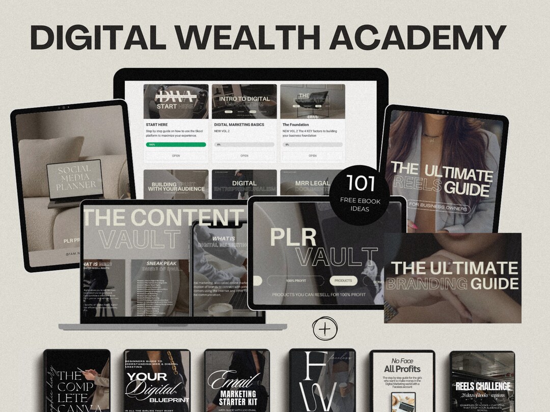 3 Monthly Payment Plan DWA Digital Wealth Academy Bundle With Master ...