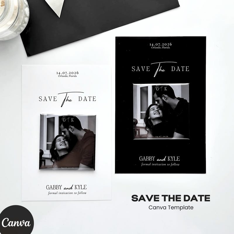 Our Engagement Magnet - Etsy