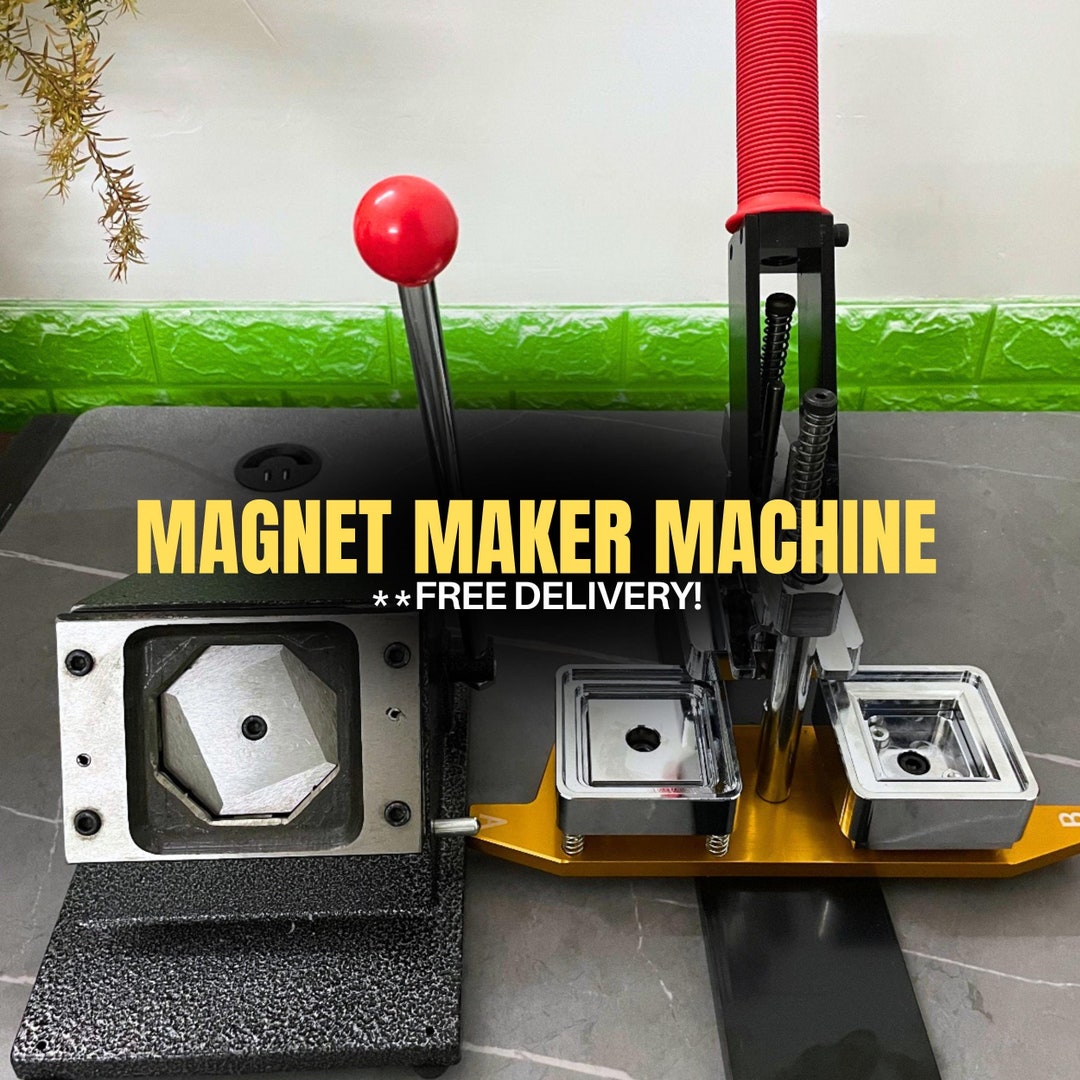 Fridge Magnet Maker Machine - Magnet Maker Ultimate Kit – Complete Machine With 1,000 Supplies ...