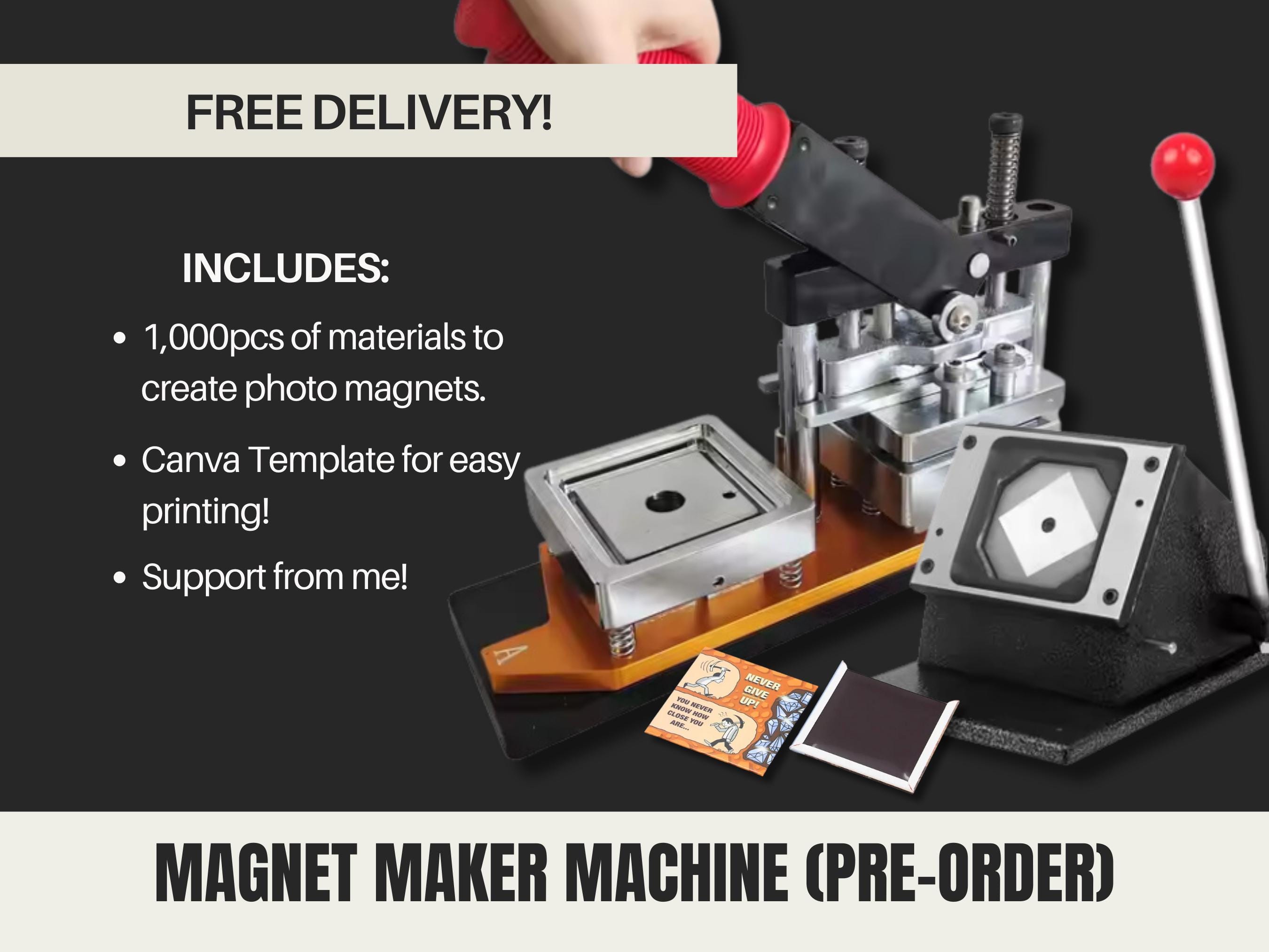 Magnet Maker Machine - Fridge Magnet Maker Ultimate Kit – Complete ...
