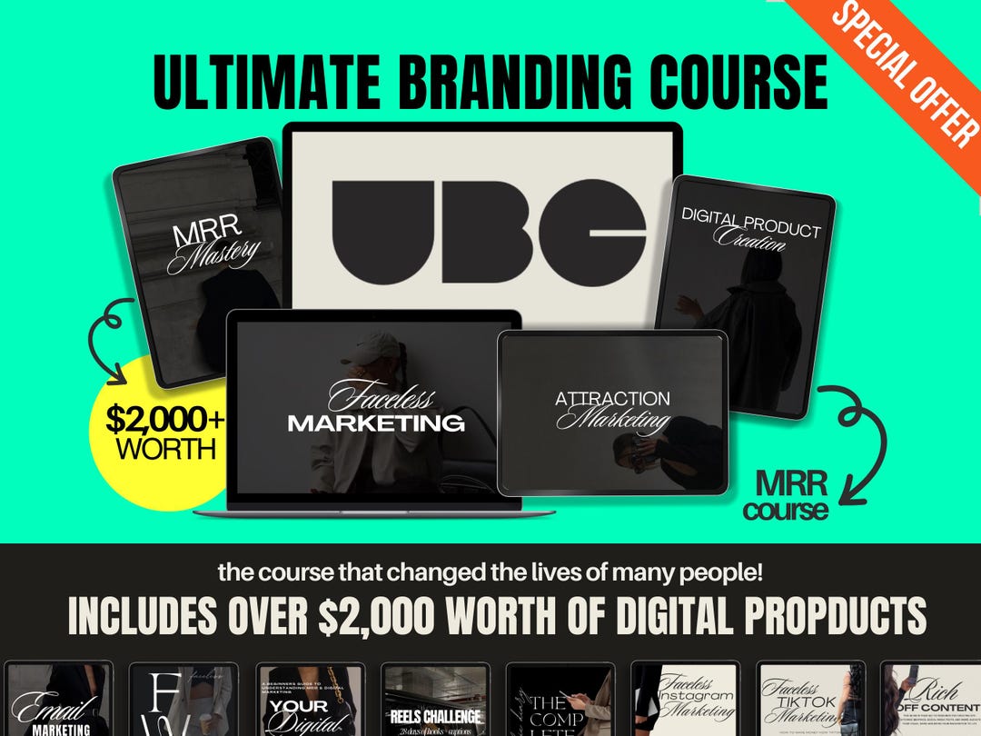 UBC Ultimate Branding Course Digital Marketing Course With Master ...