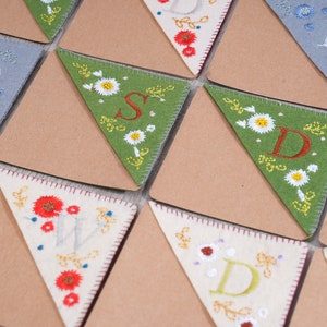 Personalized Hand Embroidered Corner Bookmark - Shipping From USA - 26 ...