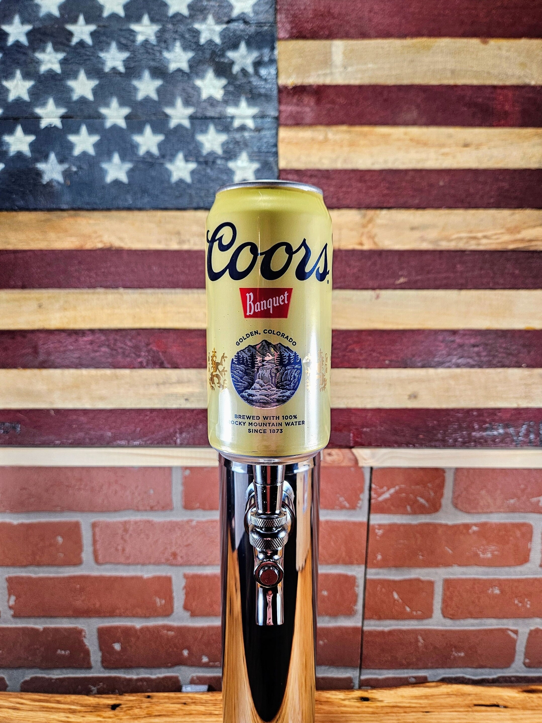 Coors Original Banquet Beer Tap Handle. Hardened Epoxy Coated 12 Oz Can ...