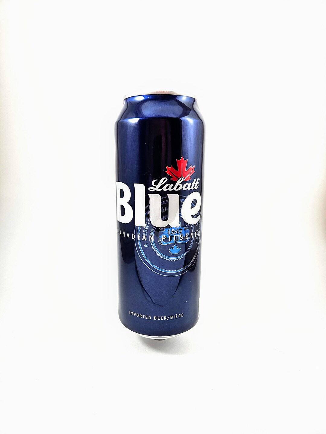 Labatte Blue Beer Tap Handle. 24 Oz Aluminum MAN CAN. Hardened Epoxy ...