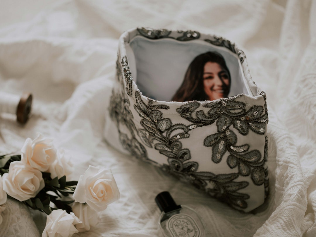 Personalized Purse for the Bride, Custom Photo Lining Purse, Wedding ...