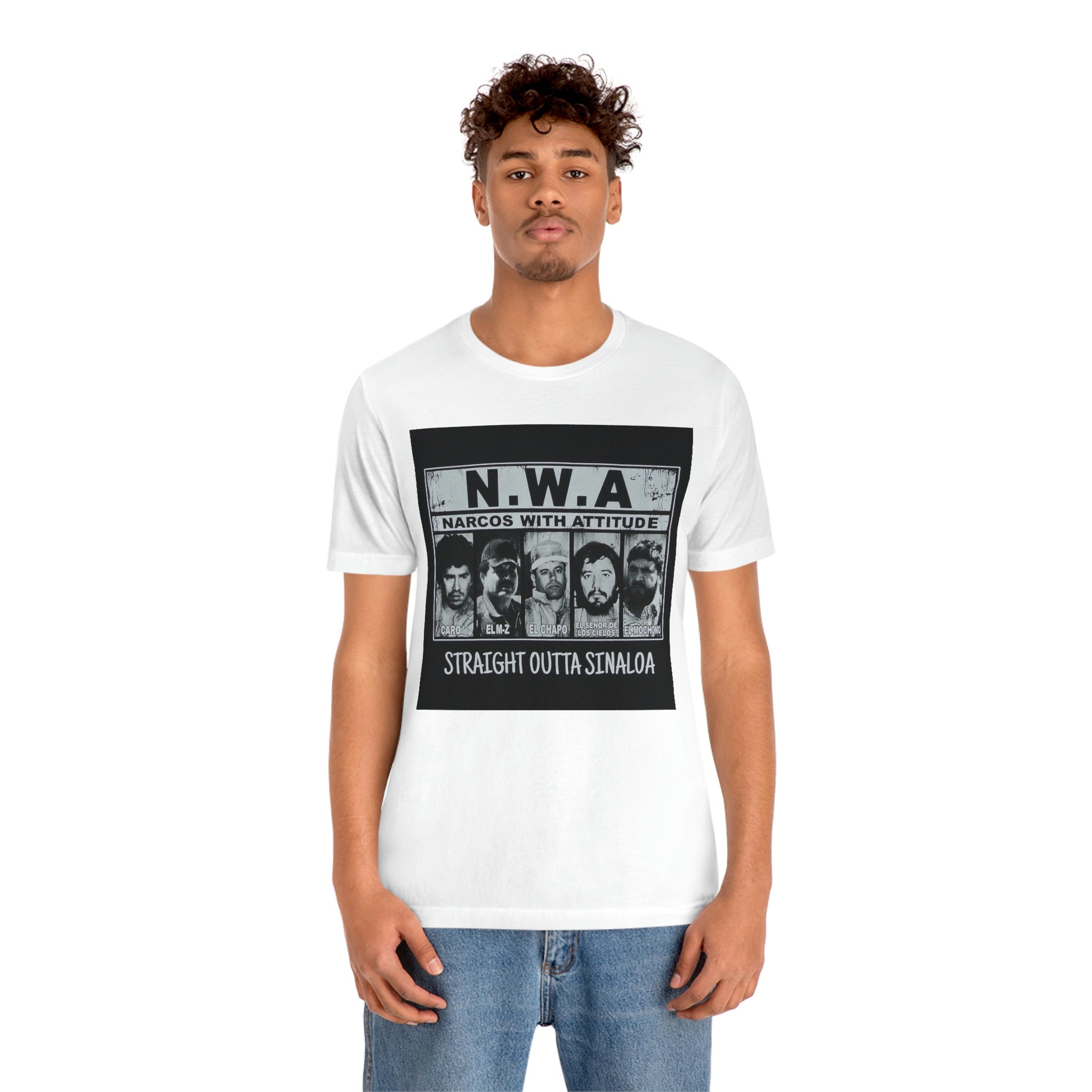 N.W.A. Narcos Tee - Etsy
