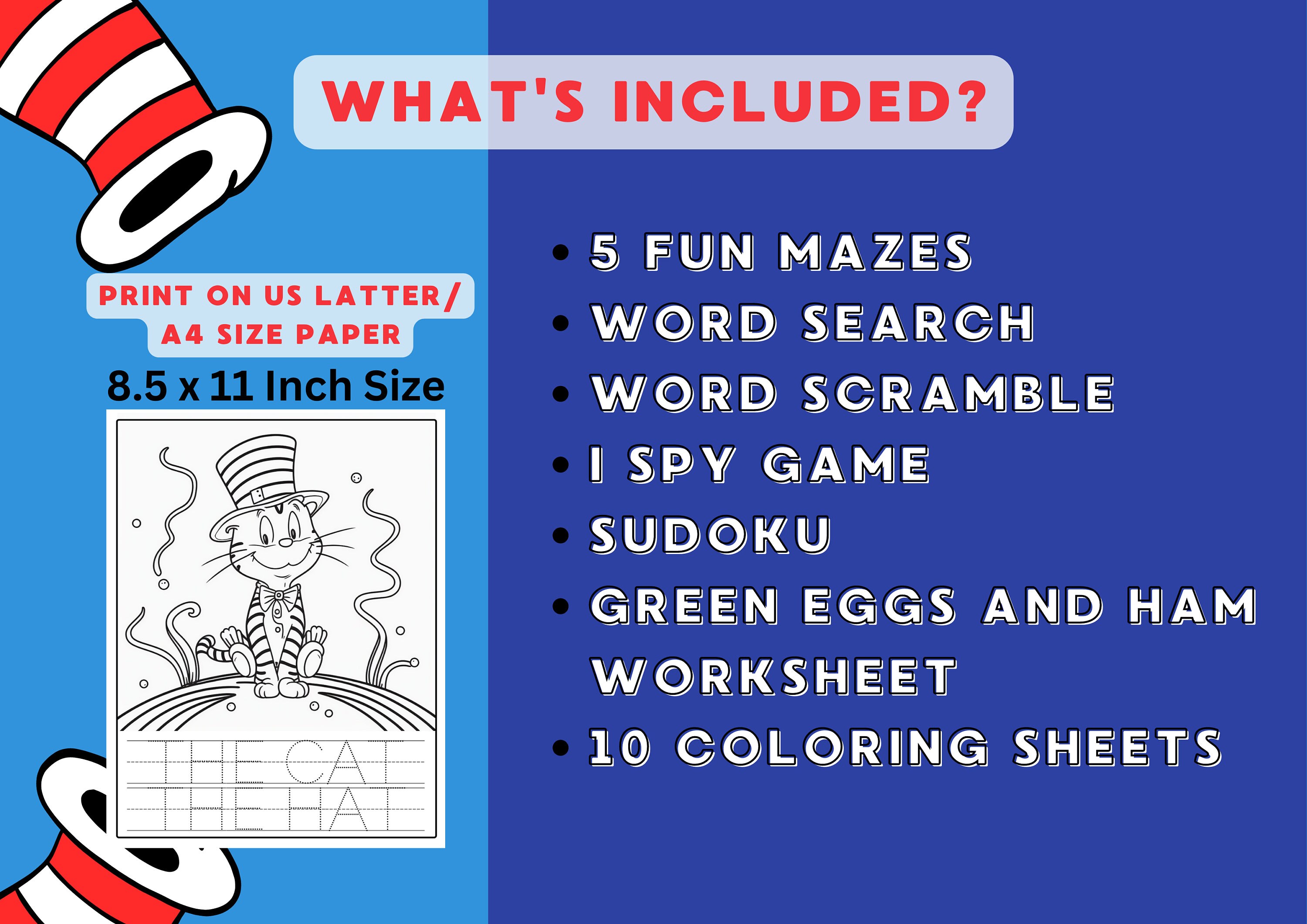 Green Eggs And Ham Word Search