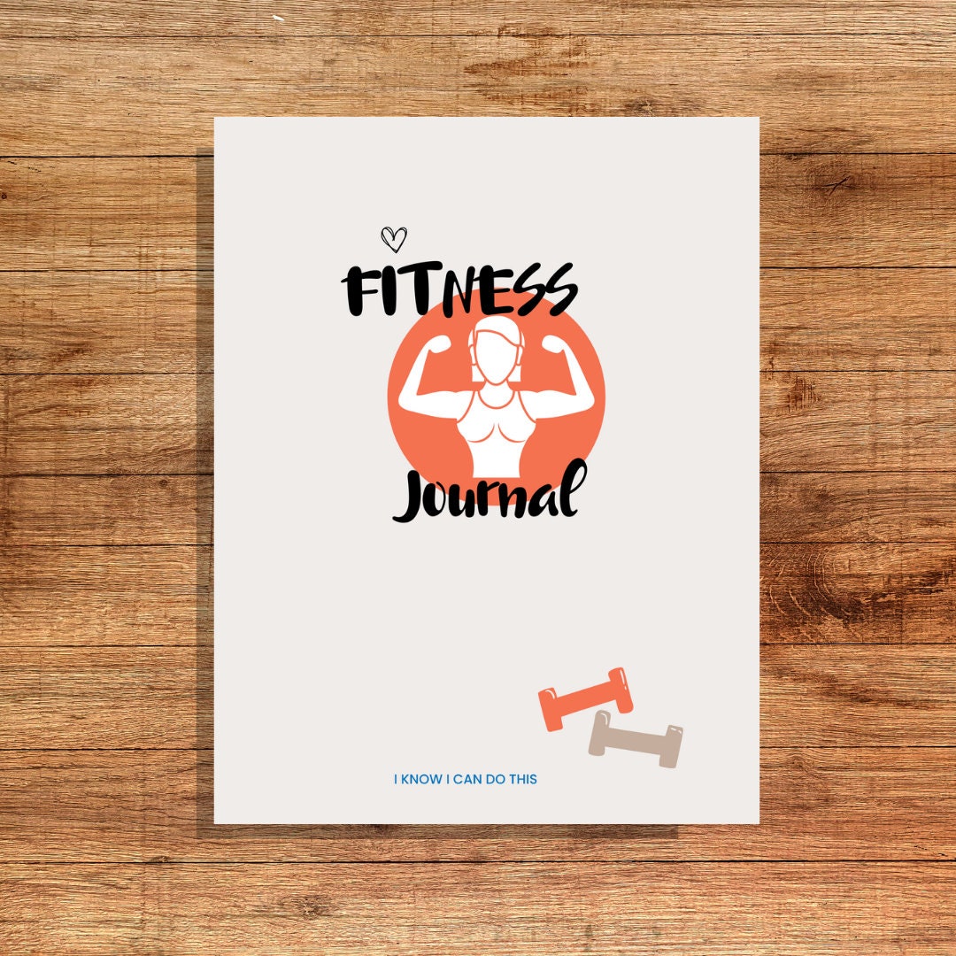 Printable Daily Fitness Journal - Etsy
