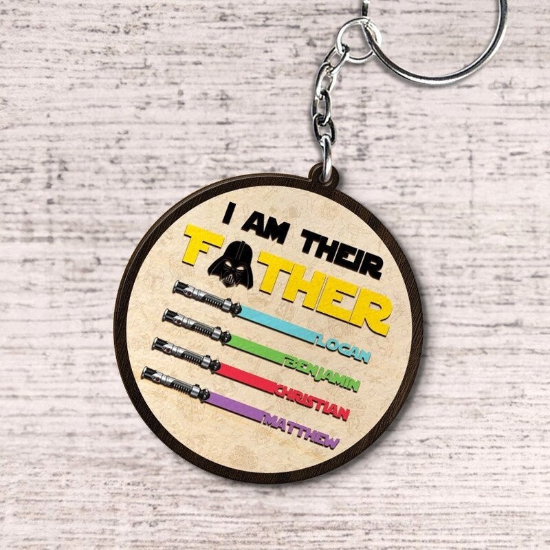 Dad Keychain - Etsy