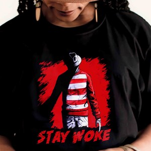 Stay Woke Freddy Krueger PNG File Halloween Png Horror - Etsy