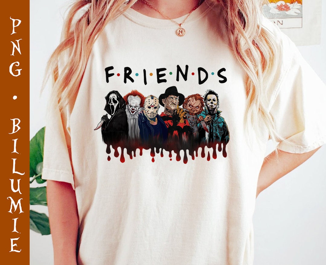 Horror Friends PNG File Halloween Friends Png Horror - Etsy