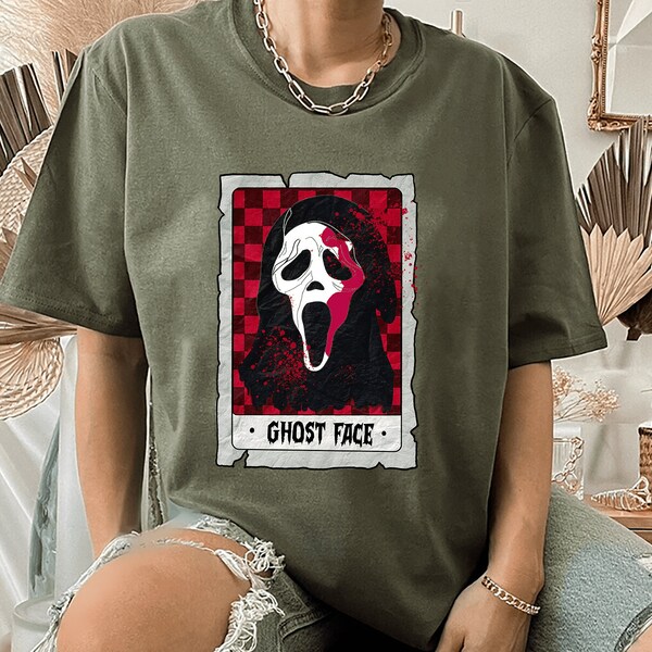 Ghostface Tarot Card - Etsy